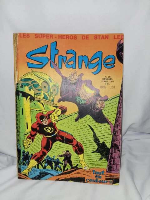 STRANGE N°20 (VERSION Française 1971 Lug) EUR 100,00 - PicClick FR