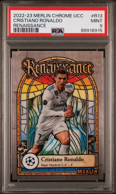 '22-23 TOPPS MERLIN Real Madrid Cristiano Ronaldo Renaissance Hit Ssp ...