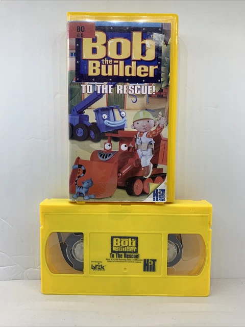 COLLECTORS BOB THE Builder-To the Rescue (VHS,2001) TESTÉ-RARE VINTAGE ...