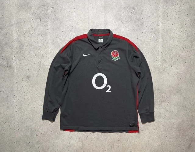 NIKE Y2K ENGLAND Rugby League Jersey 02 Longsleeve Vintage $70.00 ...