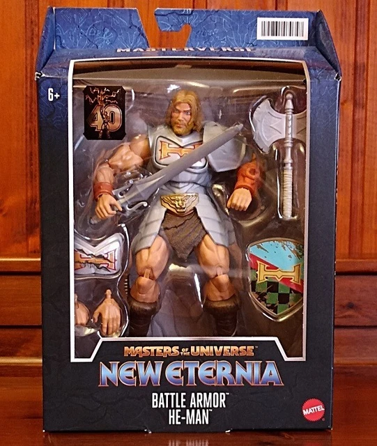 MOTU MASTERVERSE BATTLE Armor He-Man New Eternia Masters Of The Universe Mattel EUR 12,99 ...