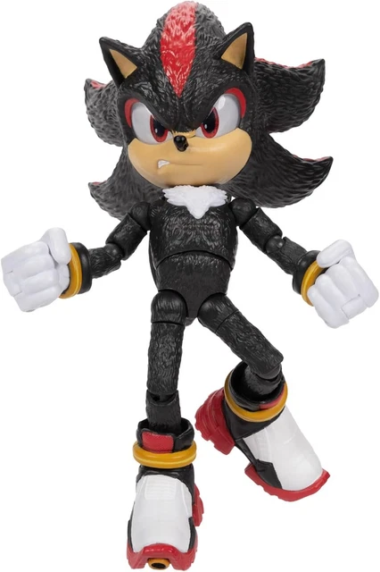 SONIC THE HEDGEHOG Sonic 3 Movie Action Figures 5-Inch Shadow Collector Toy Figu £19.77 ...