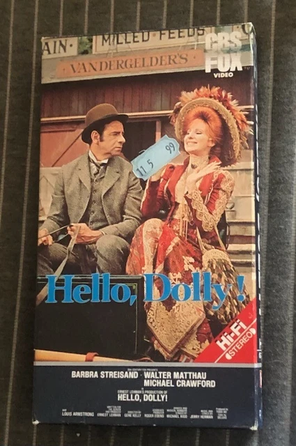 HELLO DOLLY! 1969 (Barbra Streisand) VHS £3.89 - PicClick UK