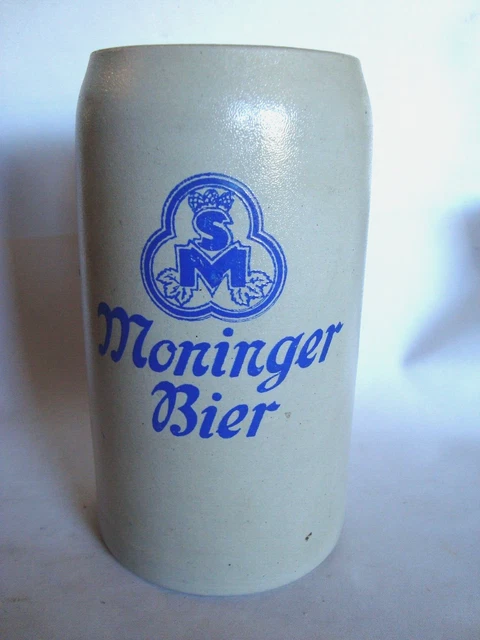 1,0 L BIERKRUG der Brauerei Moninger Karlsruhe EUR 5,00 - PicClick DE