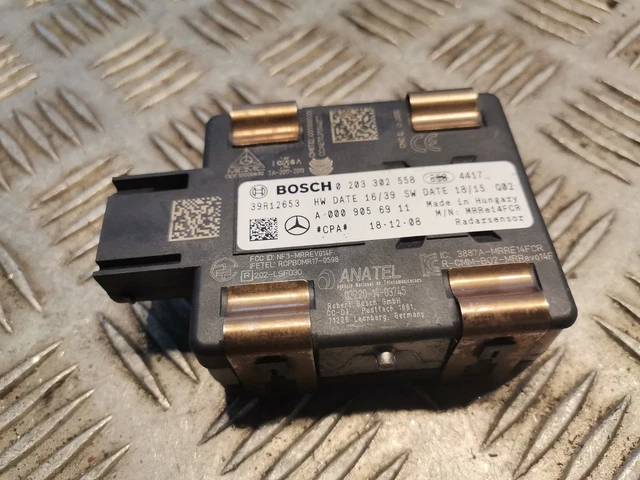 MERCEDES-BENZ W205 C Class Distronic Radar Sensor ACC 0009056911 $152. ...