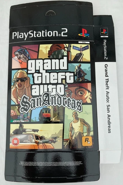 GRAND THEFT AUTO San Andreas Standee Box Display Official Rockstar ...