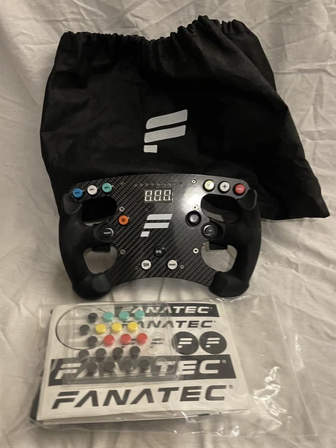 FANATEC CLUBSPORT FORMULA Carbon Steering Wheel With Fanatec Sticker ...