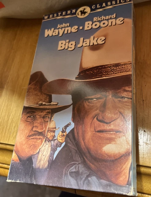 BIG JAKE (VHS, 1997) Starring John Wayne -Richard Boone £3.52 - PicClick UK