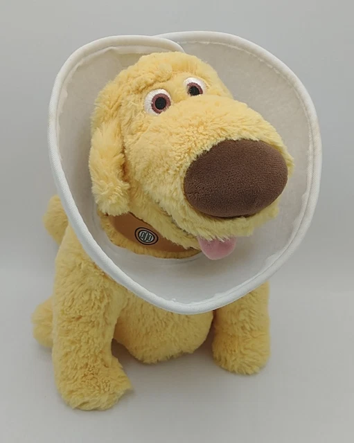 DISNEY PIXAR UP Doug The Dog Plush With Collar & Cone £14.16 - PicClick UK