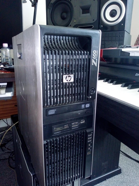 HP Z600 2X3.02GHZ, 48GB, 256gb SSD +1TB, 16 Core, NEXUS 3, Cubase ...