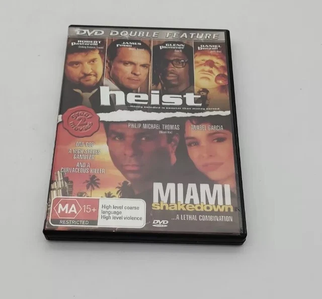 HEIST + MIAMI Shakedown DVD Double Feature $4.00 - PicClick AU