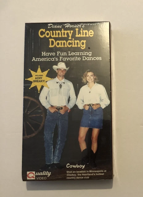 DIANE HORNER’S LEARN Country Line Dance Dancing VHS Tape £12.26 ...