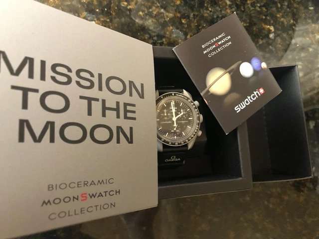 OMEGA X SWATCH Speedmaster Mission On Earth Moonswatch Collection ...