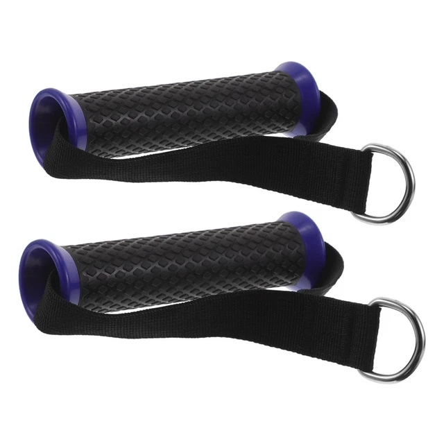1 PAIR EXERCISE Resistance Band Handle - Heavy Duty Cable Machine ...