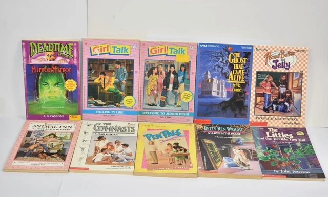 VINTAGE PAPERBACK 10X Books Teen Scare 80s 90s Bundle Lot $45.50 ...