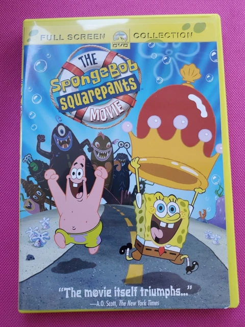 THE SPONGEBOB SQUAREPANTS Movie (DVD, 2005, Full Screen Collection) £7. ...