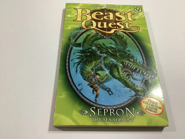 BEAST QUEST SEPRON The Sea Serpent By Adam Blade. Still Has Collector ...