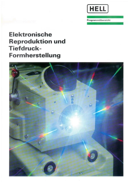 DR.-ING. RUDOLF HELL GmbH, Kiel: 6 Firmenprospekte aus den 70er Jahren ...