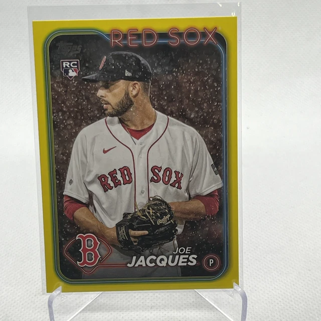 #187 JOE JACQUES Boston Red Sox RC 2024 Topps jaune parallèle EUR 0,69 ...