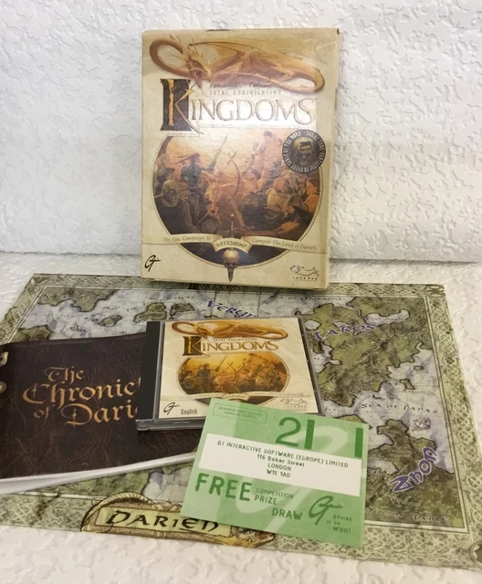 TOTAL ANNIHILATION: KINGDOMS PC, 1999, CD-ROM Big Box Game CDRom ...