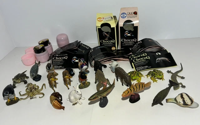 KAIYODO FURUTA CHOCO Egg Animatales Part 6 and Part 7 Figure Lot24 ...