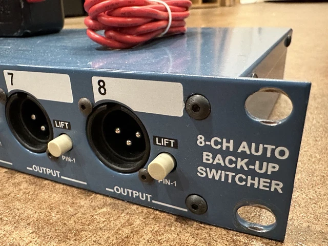 INTERRUPTOR AUTOMÁTICO PASIVO de 8 canales Radial Engineering SW8 MK2 ...