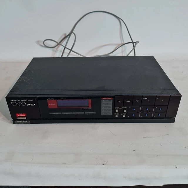 VINTAGE AIWA HIFI System TX-70 Tuner Separate 1980s £24.95 - PicClick UK