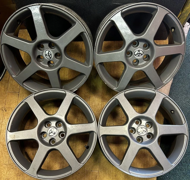 GENUINE TOYOTA GT86/CELICA 17" INCH ALLOY WHEEL SET 5x100 7JX17 £449.00 ...