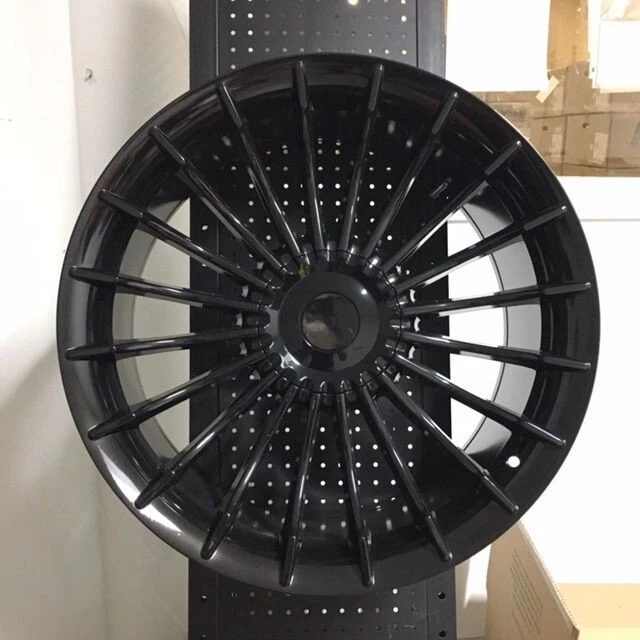 20& ALPINA B7 Style Black Staggered Wheels Rims Fits Bmw 730Il 740Il ...