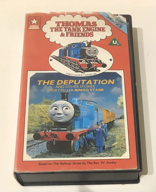 THOMAS THE TANK Engine & Friends The Deputation & Other Stories VHS ...