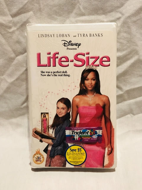 DISNEY LIFE-SIZE VHS Movie Lindsay Lohan Brand New Sealed Clam Shell 6F ...