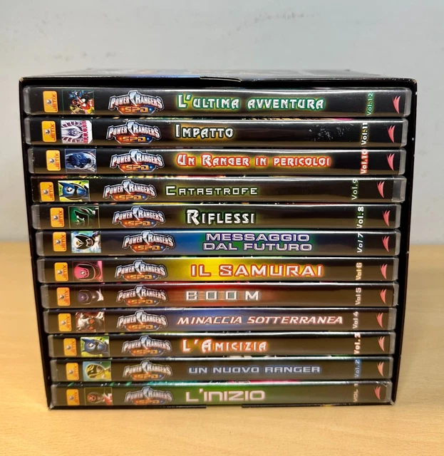 POWER RANGERS S.P.D x12 DVD SERIE COMPLETA DVD JETIX VERSIONE ...