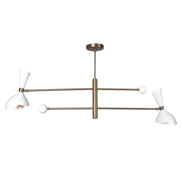 LUSTRE MURAL 4 lumières plafond comptoir boule suspension luminaire ...