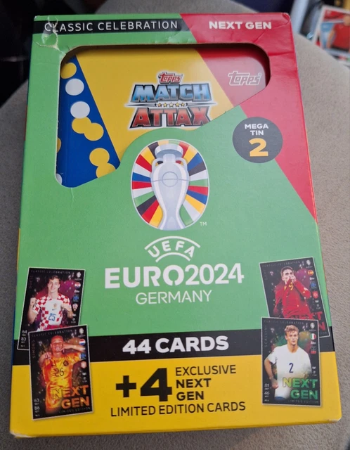 EURO 2024 MATCH Attax Next Gen Mega Tin 2 Topps Trading Cards £16.95 ...