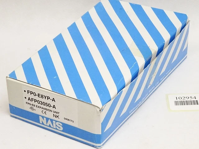 PANASONIC NAIS FP0-E8 expansion unit AFP03050-A FP0-E8YP-A / new ...