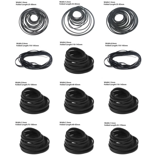 DRIVE SQUARE MIX Cassette Tape Machine Belt Traction Belt Recorders ...