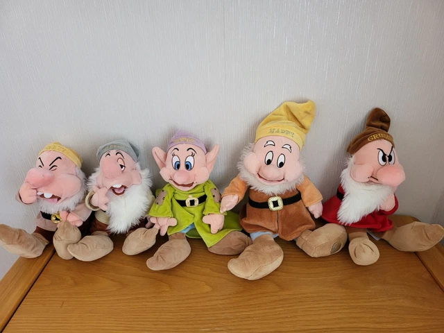 SNOW WHITE AND The Seven Dwarves Soft Toys - 5 Teddies £25.00 - PicClick UK