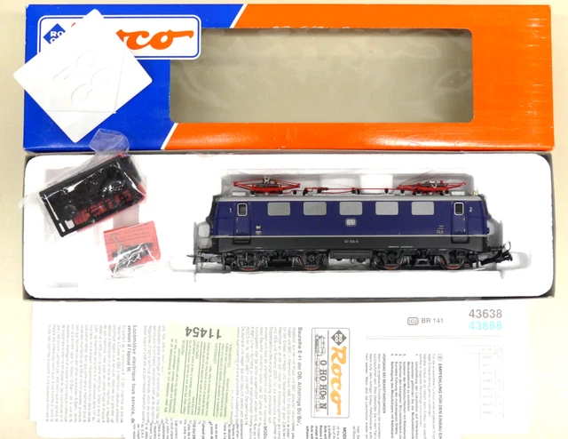 ROCO H0 ART.NR. 43638, E-Lok BR E41 der DB, Nr. "141 034-9", mit DSS (C07) EUR 79,00 - PicClick FR