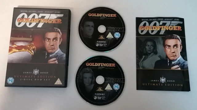 DVD - GOLDFINGER James Bond 007 Ultimate Edition 2 Disc DVD PAL UK Region 2 EUR 3,50 - PicClick IT