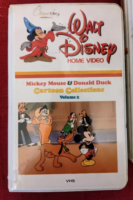 WALT DISNEY MICKEY Mouse & Donald Duck Cartoon Collection Vol 2 (VHS ...