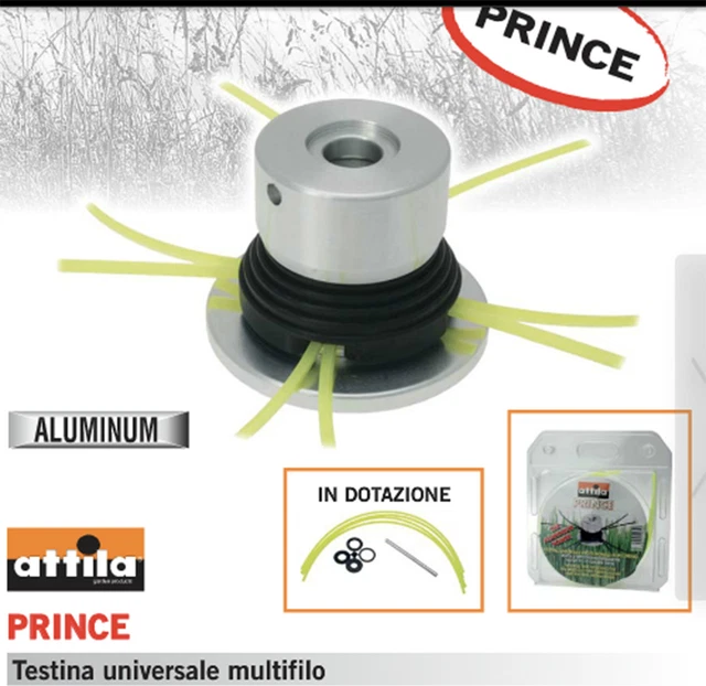 TESTINA FILO ROTANTE Professionale Decespugliatore Alluminio Universale ...