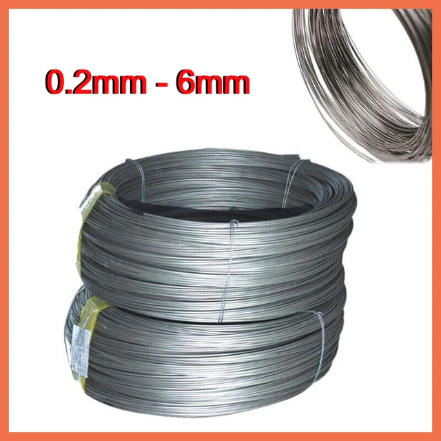 TITANIUM WIRE HIGHLY Pure Diameter 0.2mm - 6mm Various Length Ti TA2 ...