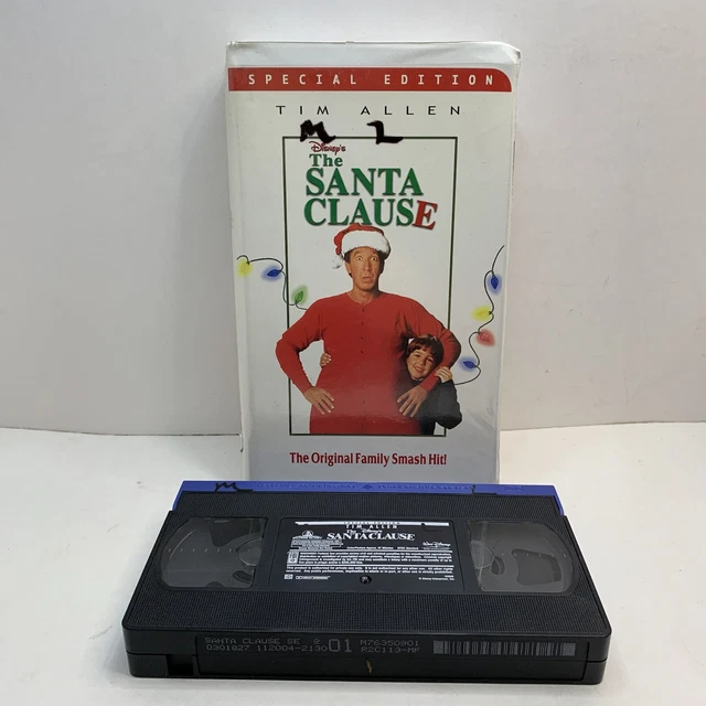 DISNEY THE SANTA Clause VHS 2002 Special Edition Tim Allen FACTORY ...