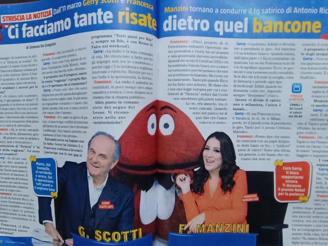 SORRISI 2024 11.GIGI D'Alessio,Luca Argentero,Elena Sofia Ricci,Simona ...