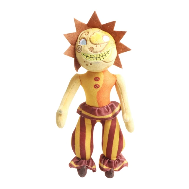 FNAF SUNRISE MOONDROP Clown animation Figure Plush Toy sun moon ...