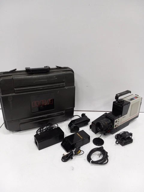 RCA SOLID STATE Image Sensor Handycam Model CPR300 with Travel Case EUR ...