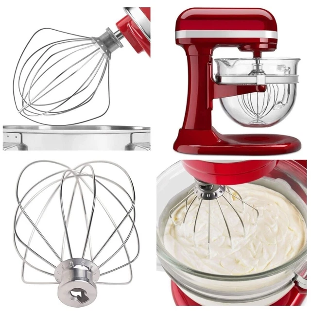 WIRE WHIP MIXER Attachment for KA KN256WW 5QT 6QT Cake Whisk Eggs Cream ...