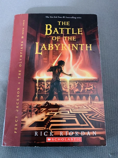 THE BATTLE OF the Labyrinth by Rick Riordan - Paperback $14.99 - PicClick