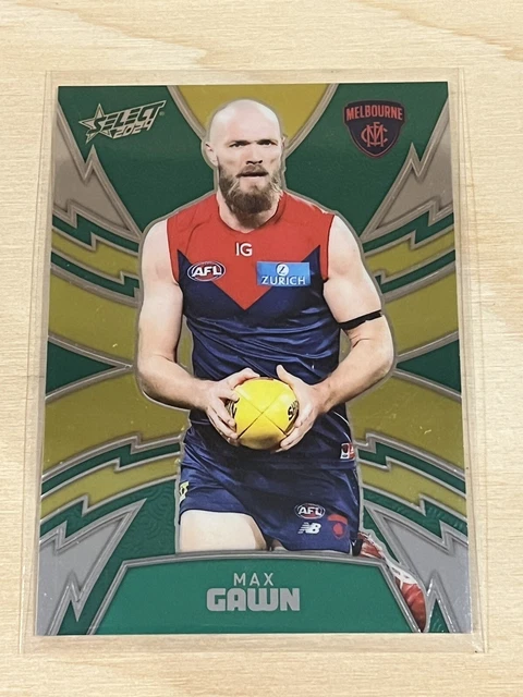KMART GREEN & Gold 2024 Afl Select Footy Stars luminous Max Gawn ...