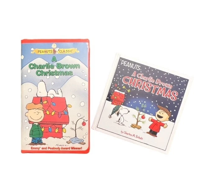 BUNDLE A CHARLIE Brown Christmas VHS Clamshell Case / Hardback Kohls ...